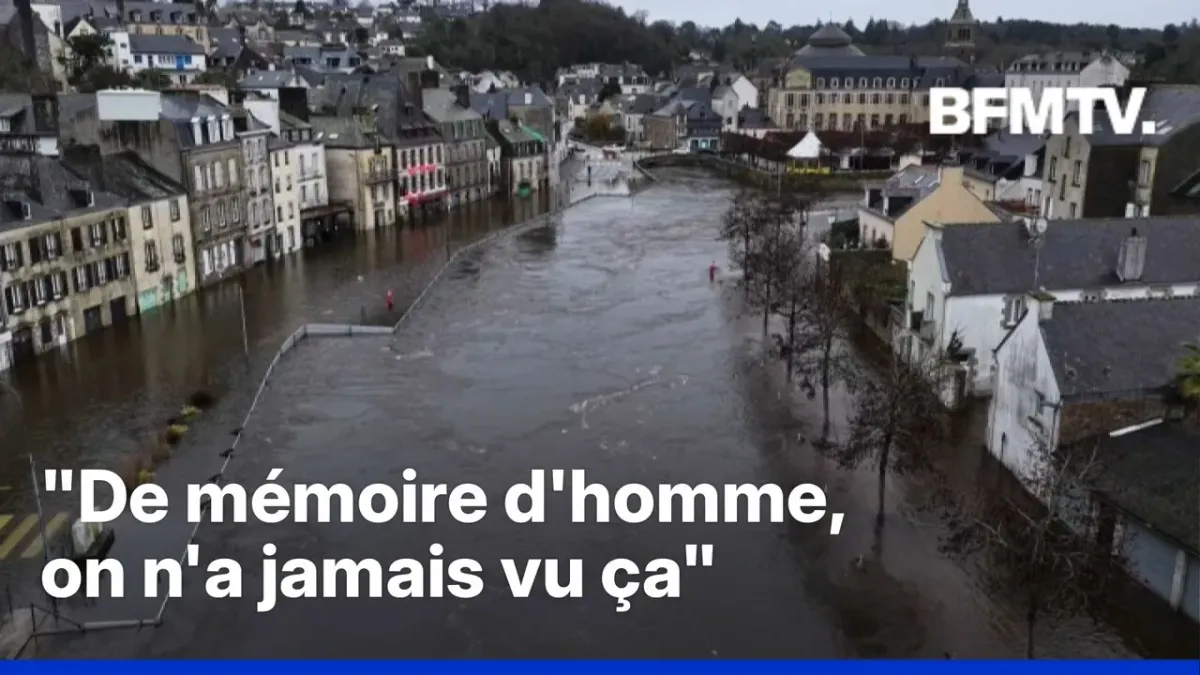 Crues, inondations, tempête... après le passage de Goretti, c'est ...