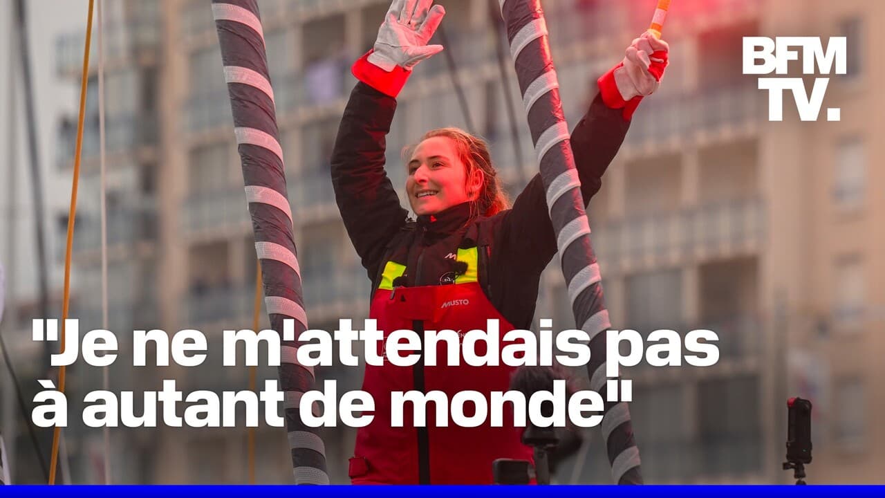 Plus de 100.000 personnes pour l’arrivée de Violette Dorange au Vendée ...