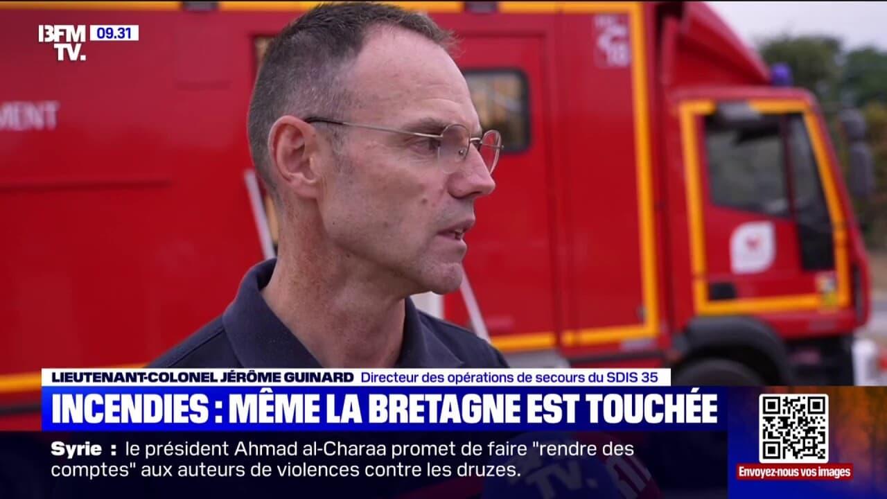 Incendie en Ille-et-Vilaine: "La situation est stabilisée (...) on va ...