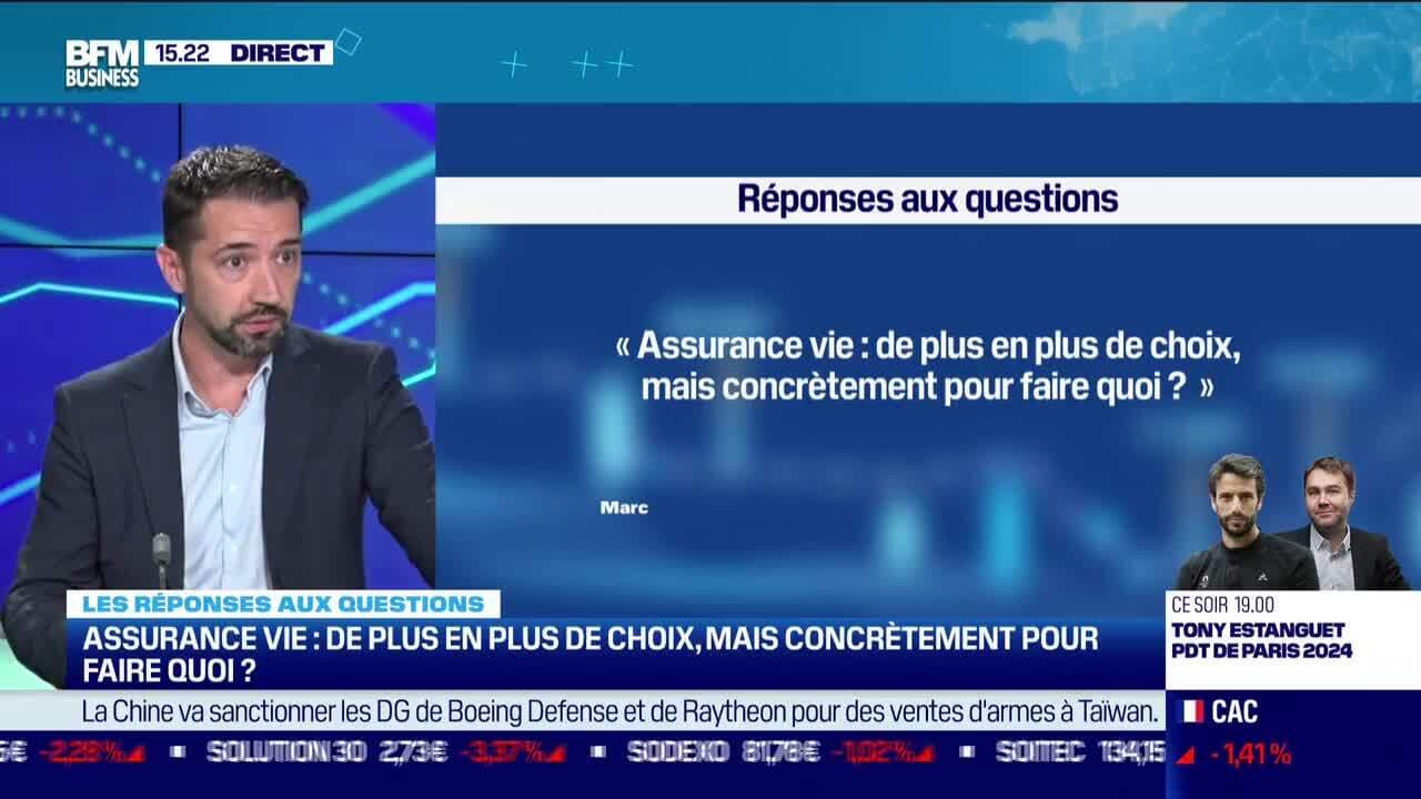 Les questions : Assurance vie, de plus en plus de choix, mais ...