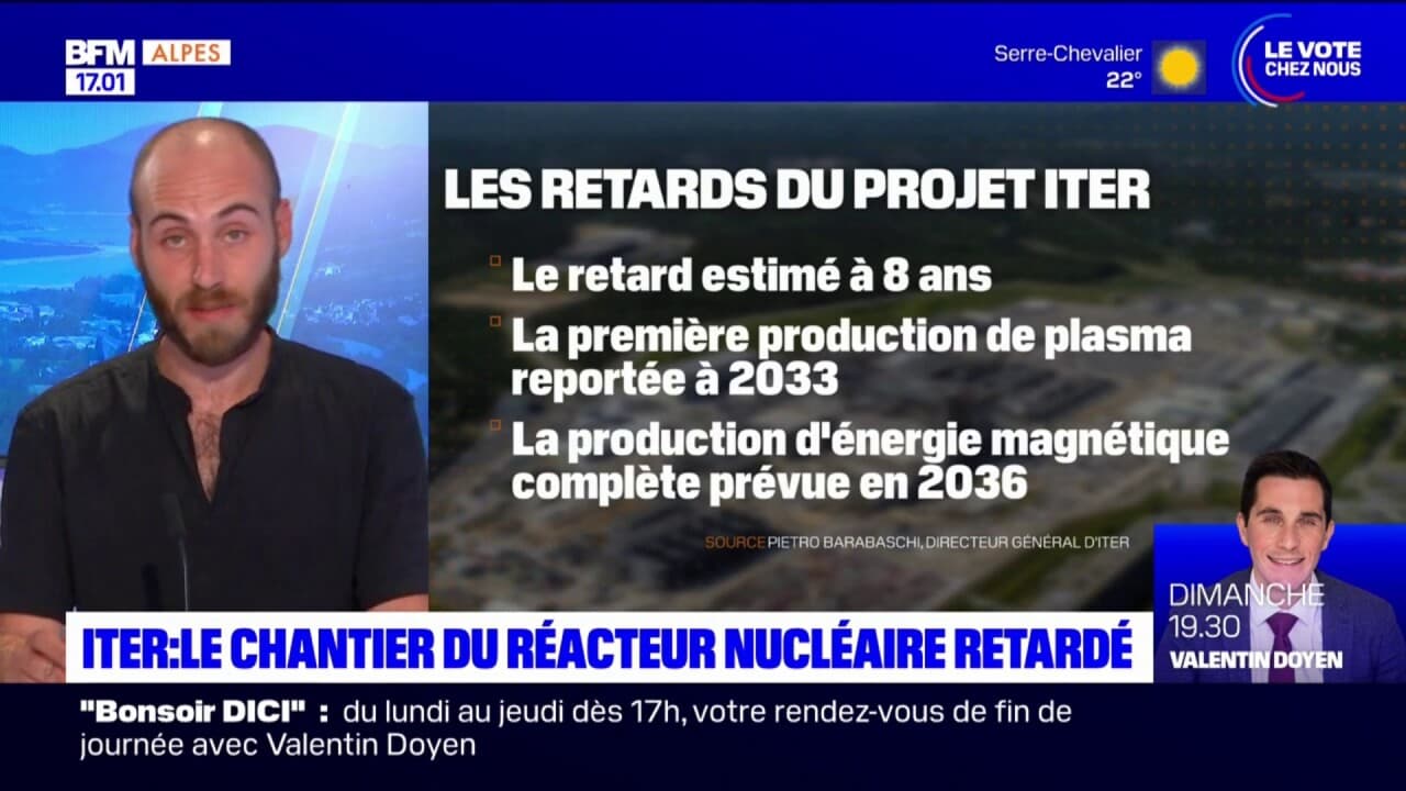Projet Iter: pourquoi le chantier du réacteur nucléaire est reporté à 2033?