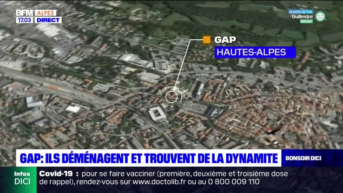 Gap: un pain de dynamite retrouvé dans la cave d'une habitation