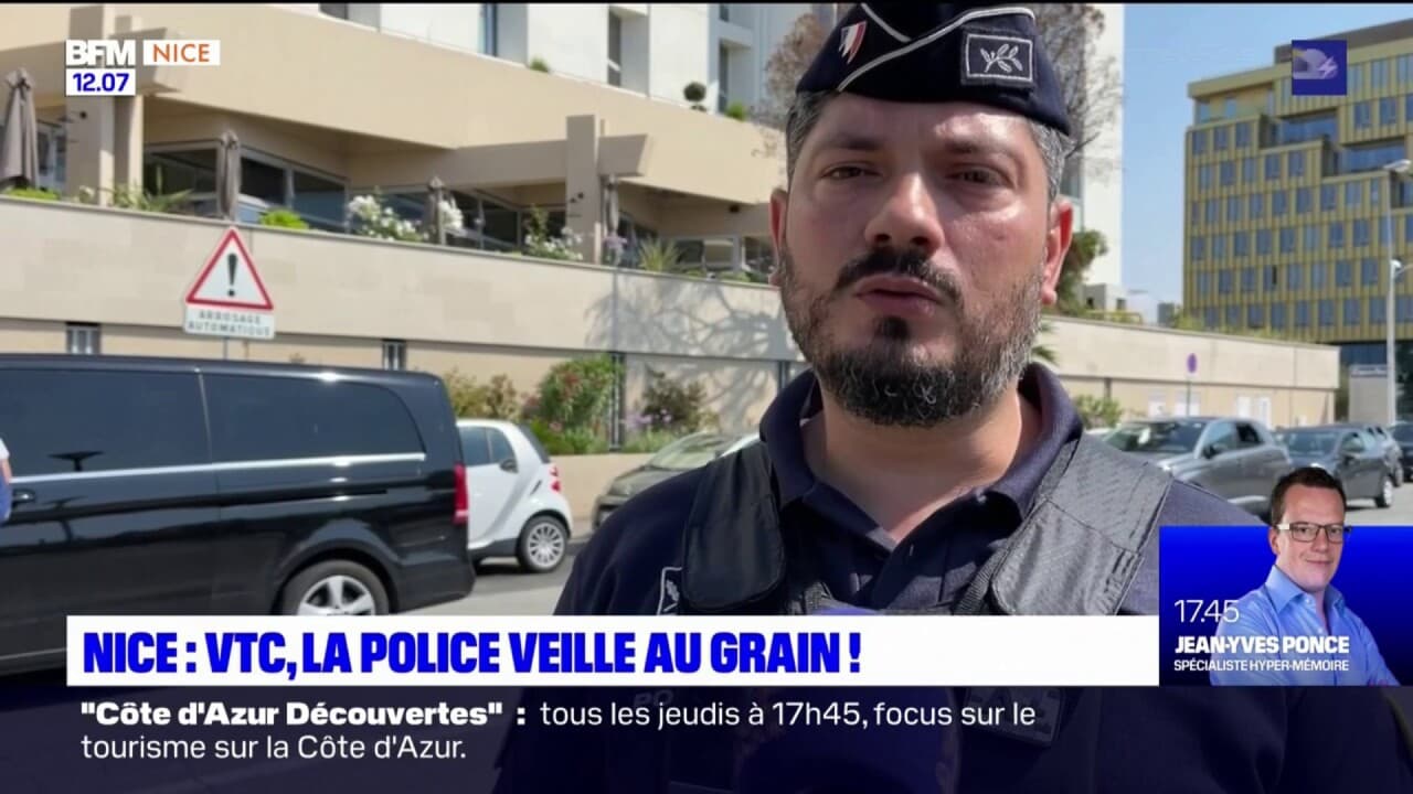 Nice: opération de contrôle des VTC à l'aéroport