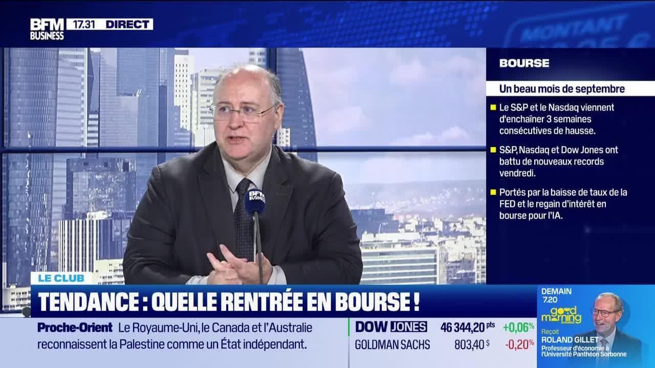 Le Club : "5 membres de la FED s'expriment aujourd'hui, dont Stephen Miran" - 22/09