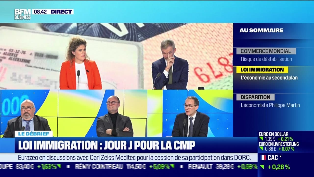 Le Débrief : Loi immigration, jour J pour la CMP - 18/12