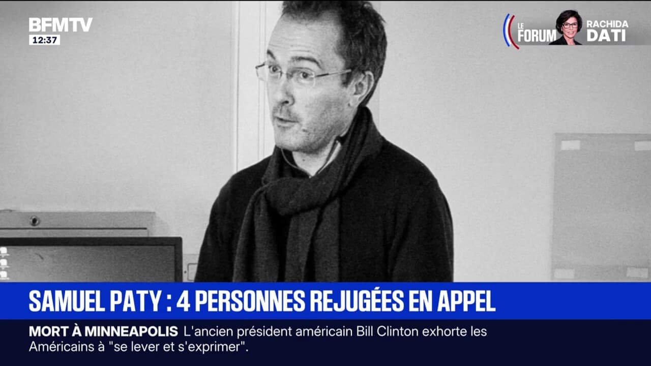 Mort de Samuel Paty: le procès en appel de quatre personnes condamnées ...