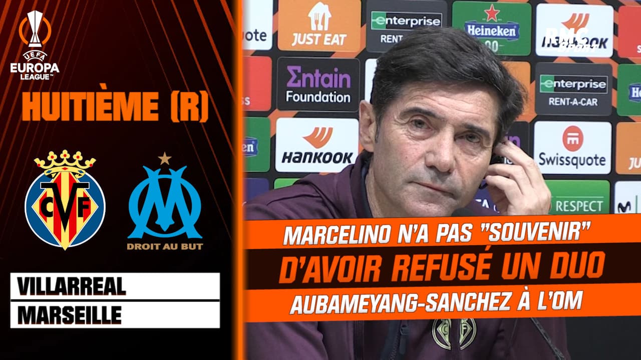 OM : Marcelino ne se "souvient pas" s'il a refusé un duo Aubameyang ...