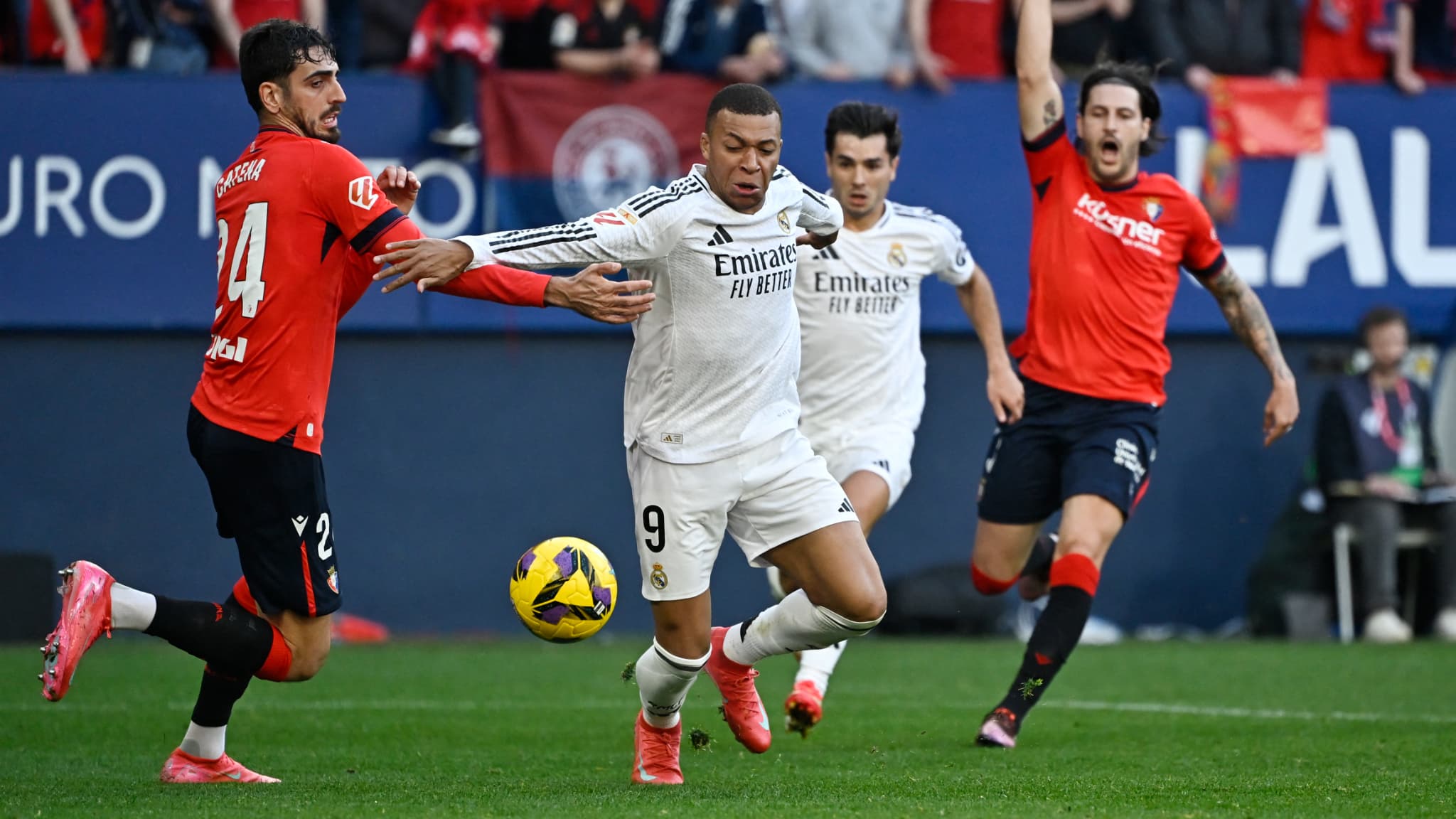 Osasuna-Real Madrid: le but de Mbappé n'a pas suffi, les Merengue s'exposent au retour de l ...