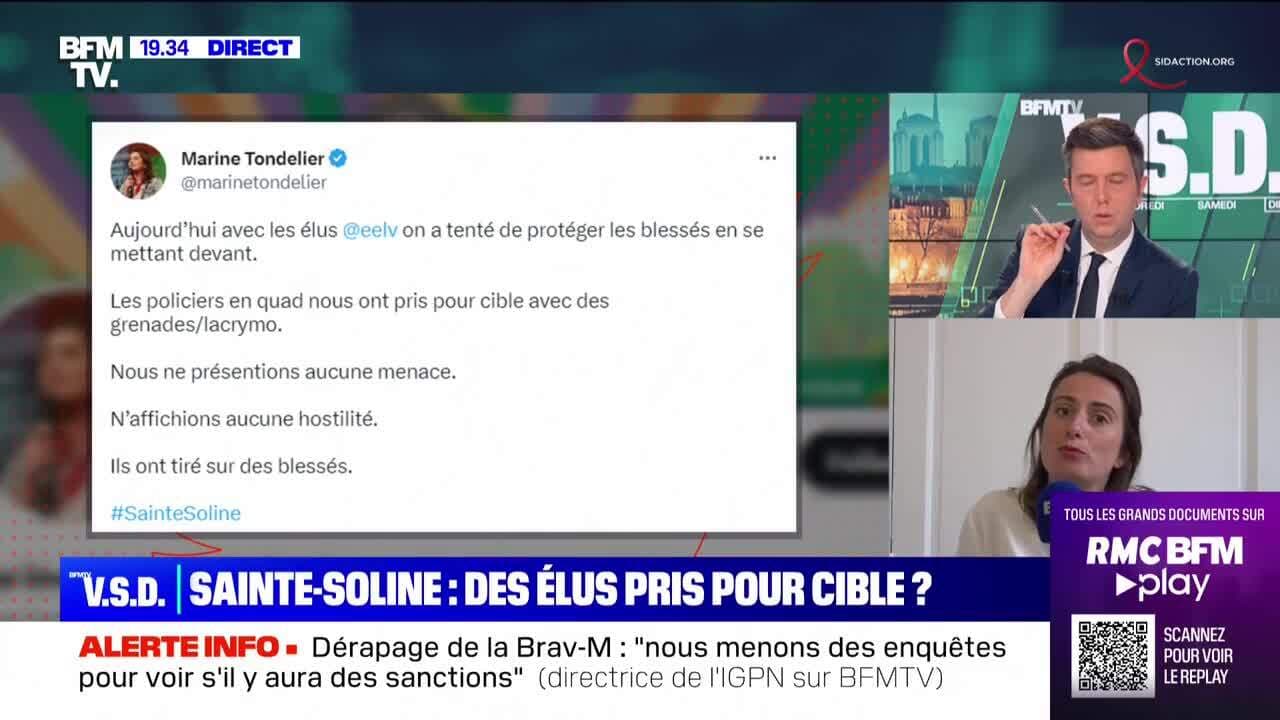 Sainte-Soline : des scènes d'une rare violence - 26/03