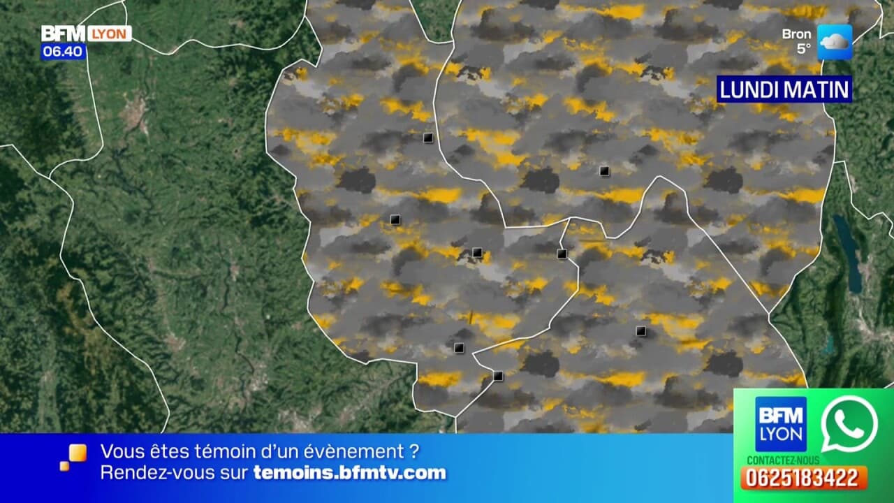 Météo Rhône: beaucoup d'instabilité et des rafales de vents attendues ...