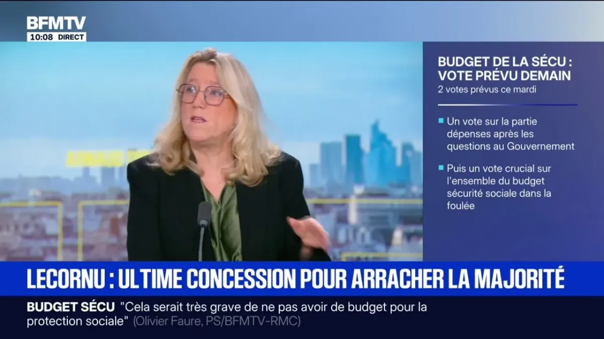 Danielle Simonnet, députée NFP, affirme vouloir "l'amélioration de l ...
