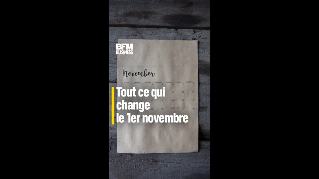 Tout ce qui change le 1er novembre