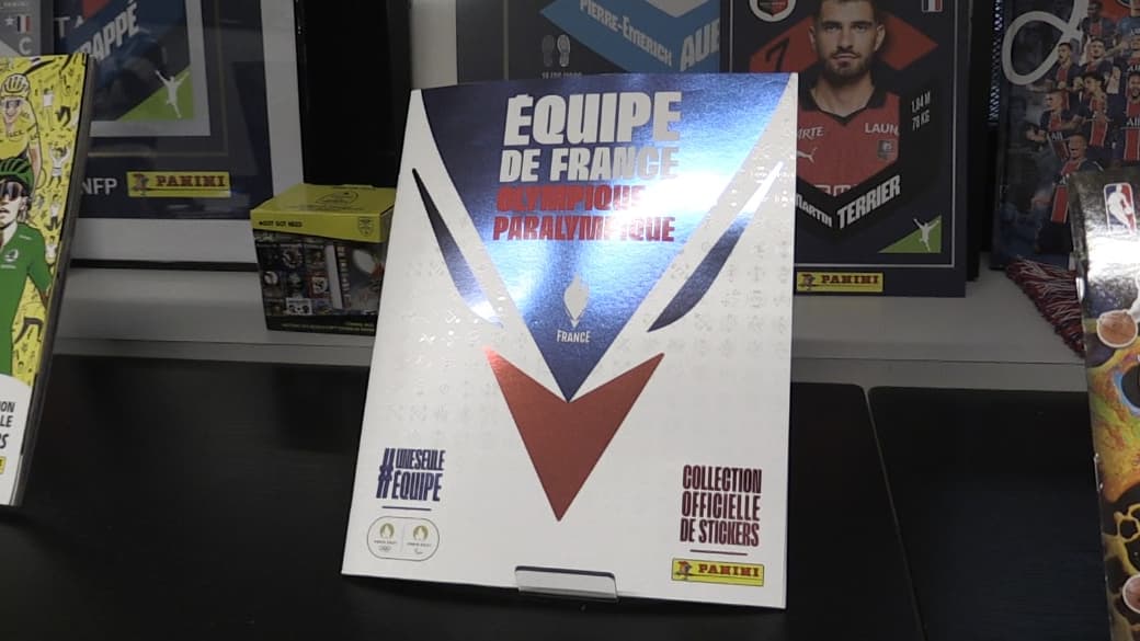JO de Paris 2024: Panini lance un album spécial équipe de France ...