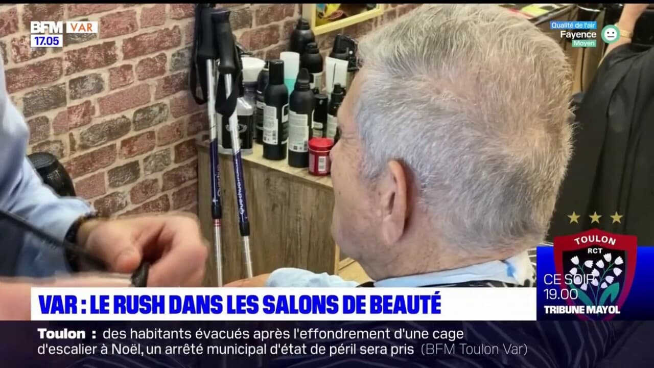 Var: le rush dans les salons de beauté en cette fin d'année