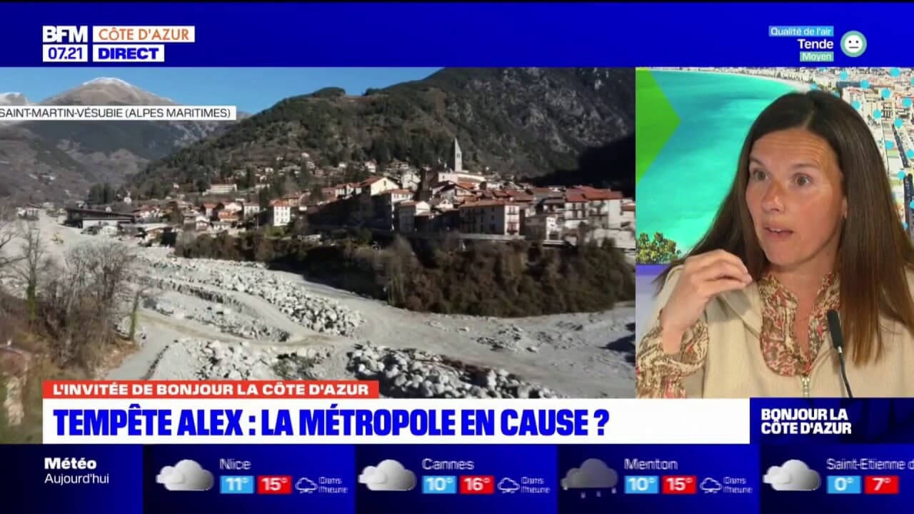 Tempête Alex: Loetitia Loré espèrent que les travaux à Venanson auront tous débuté "début 2025"