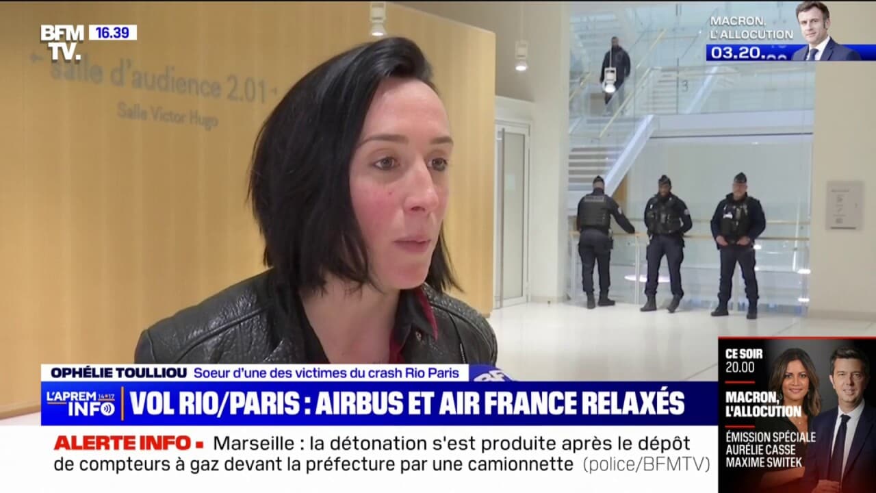 Vol Rio Paris Pour Nous Cest Difficilement Compréhensible La Sœur