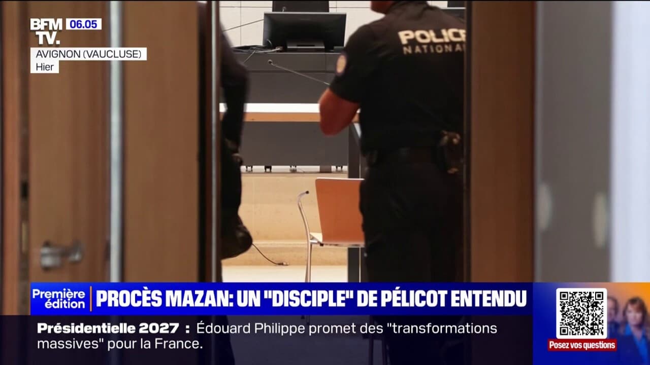 Procès des viols de Mazan: un "disciple" de Dominique Pelicot entendu