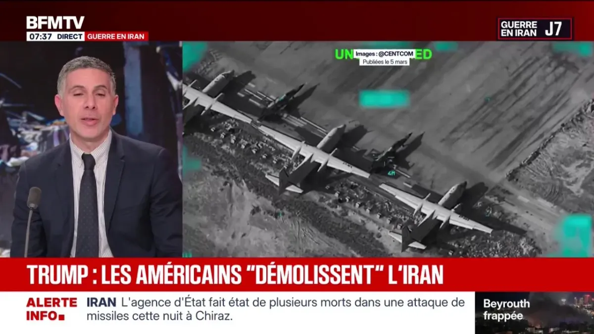 Guerre au Moyen-Orient: "Si on reprend le narratif de Donald Trump, il ...