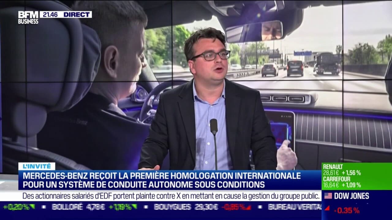 La conduite autonome niveau 3 autorisée dès le 1er septembre