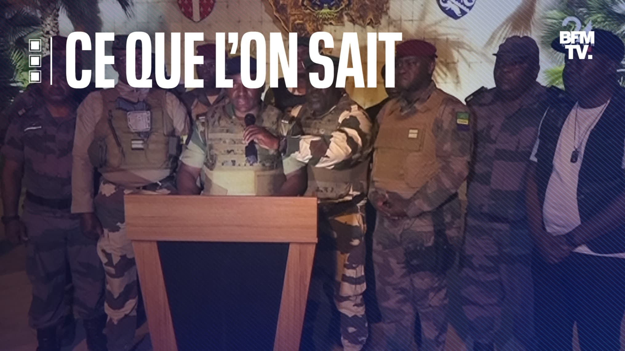 Gabon: ce que l'on sait du coup d'État contre Ali Bongo initié par des militaires
