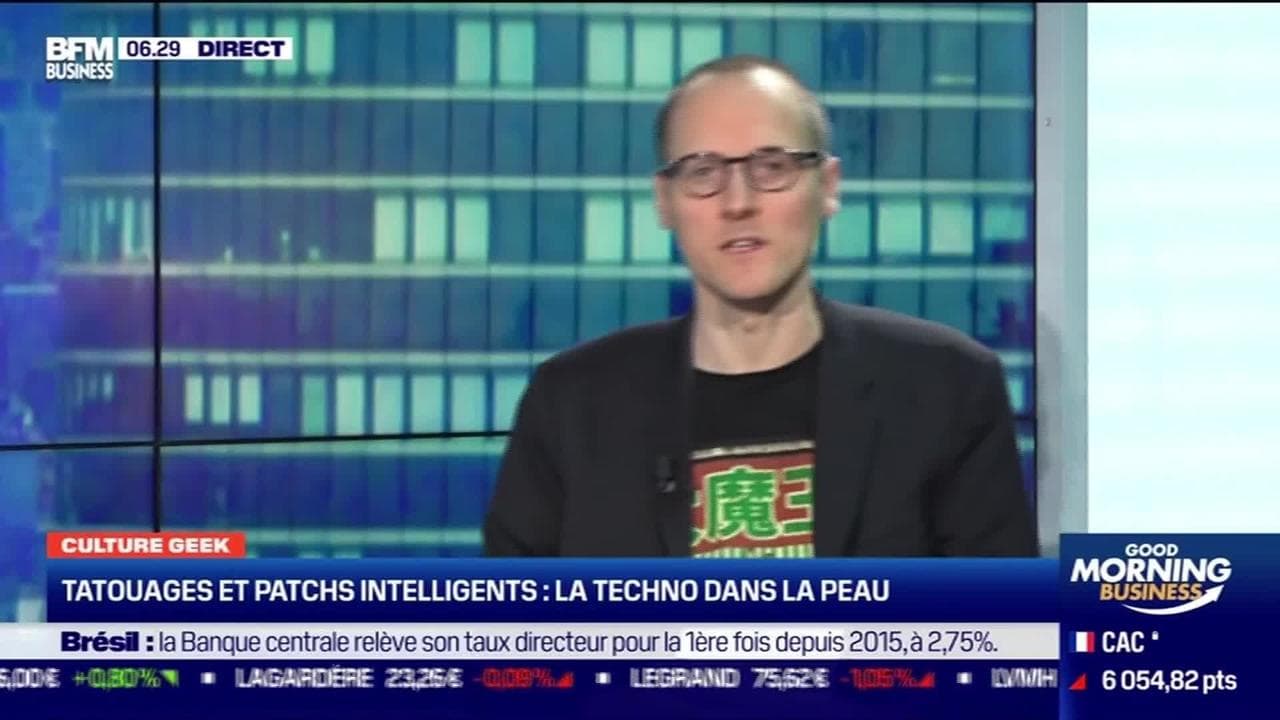 Culture Geek : Tatouages et patchs intelligents, la techno dans la peau, par Anthony Morel - 18/03
