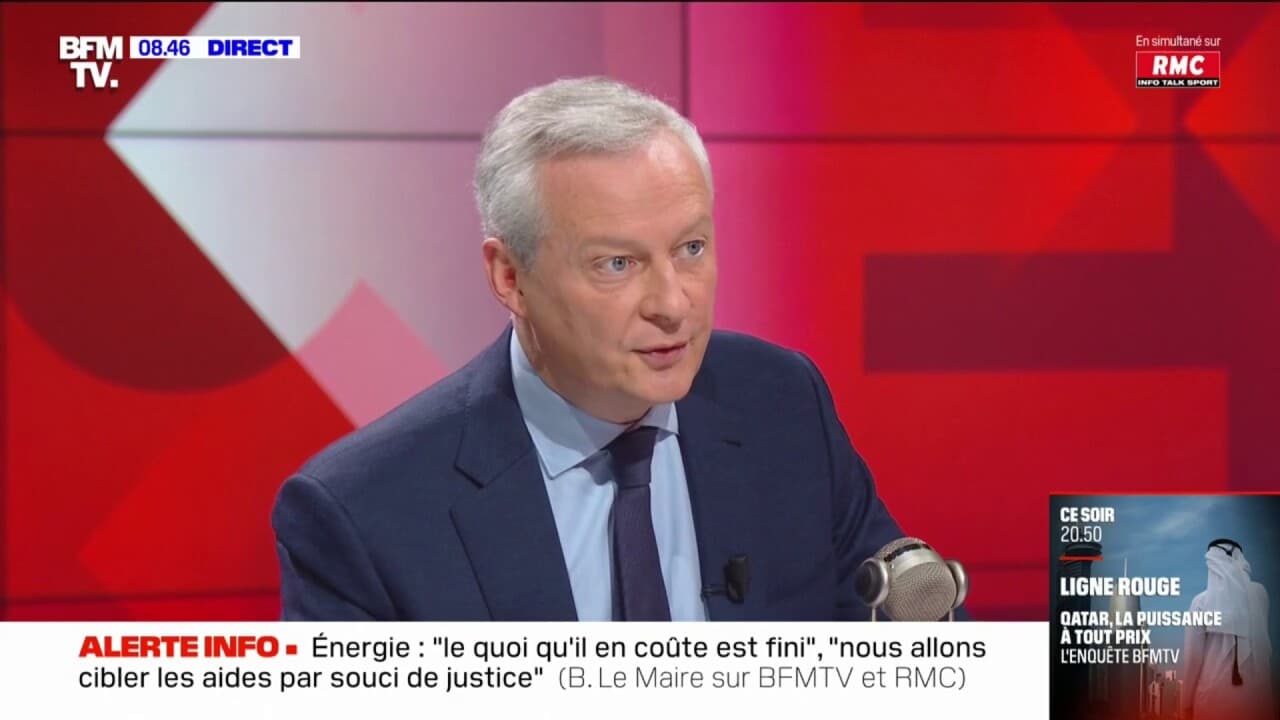 Bruno Le Maire: "Les partenaires sociaux ont raison d'insister sur les ...