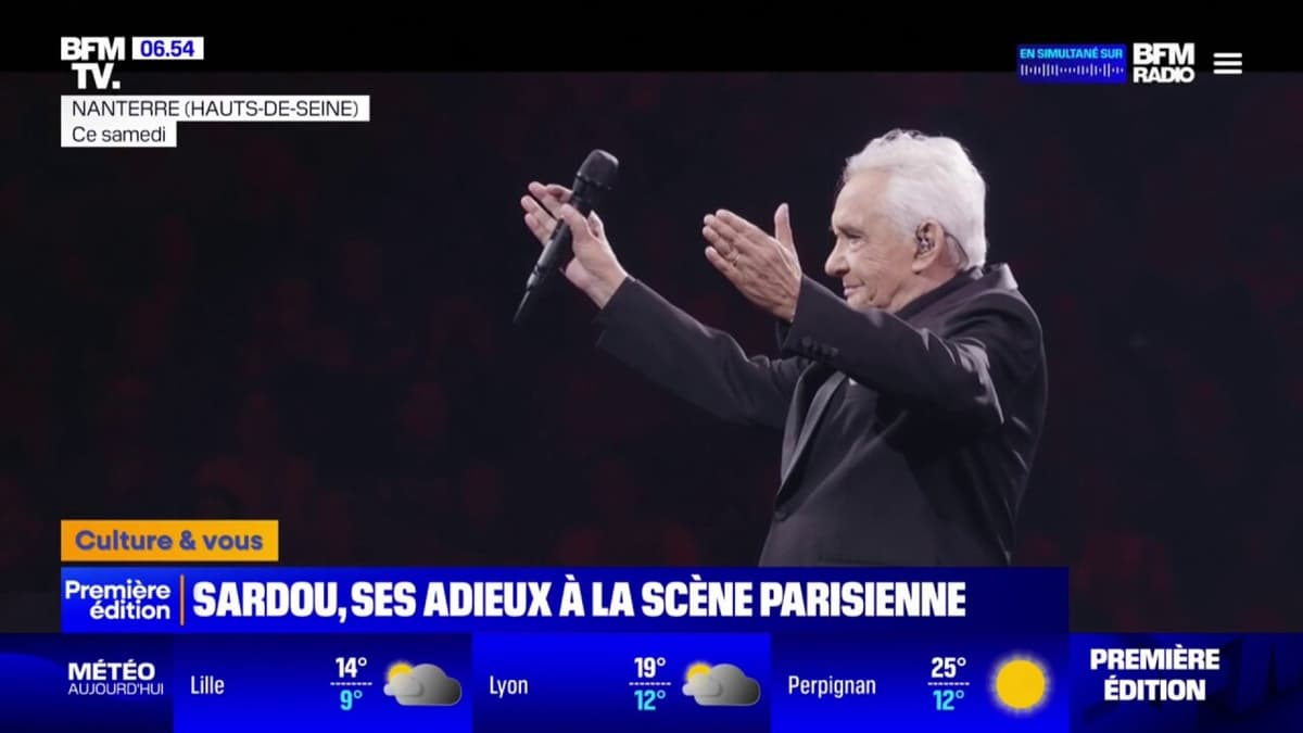 Les images d'un des derniers concerts de Michel Sardou à Paris La ...