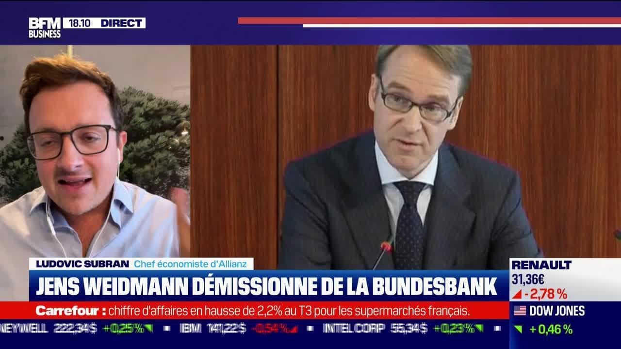 Ludovic Subran (Allianz) : Jens Weidmann démissionne de la Bundesbank ...