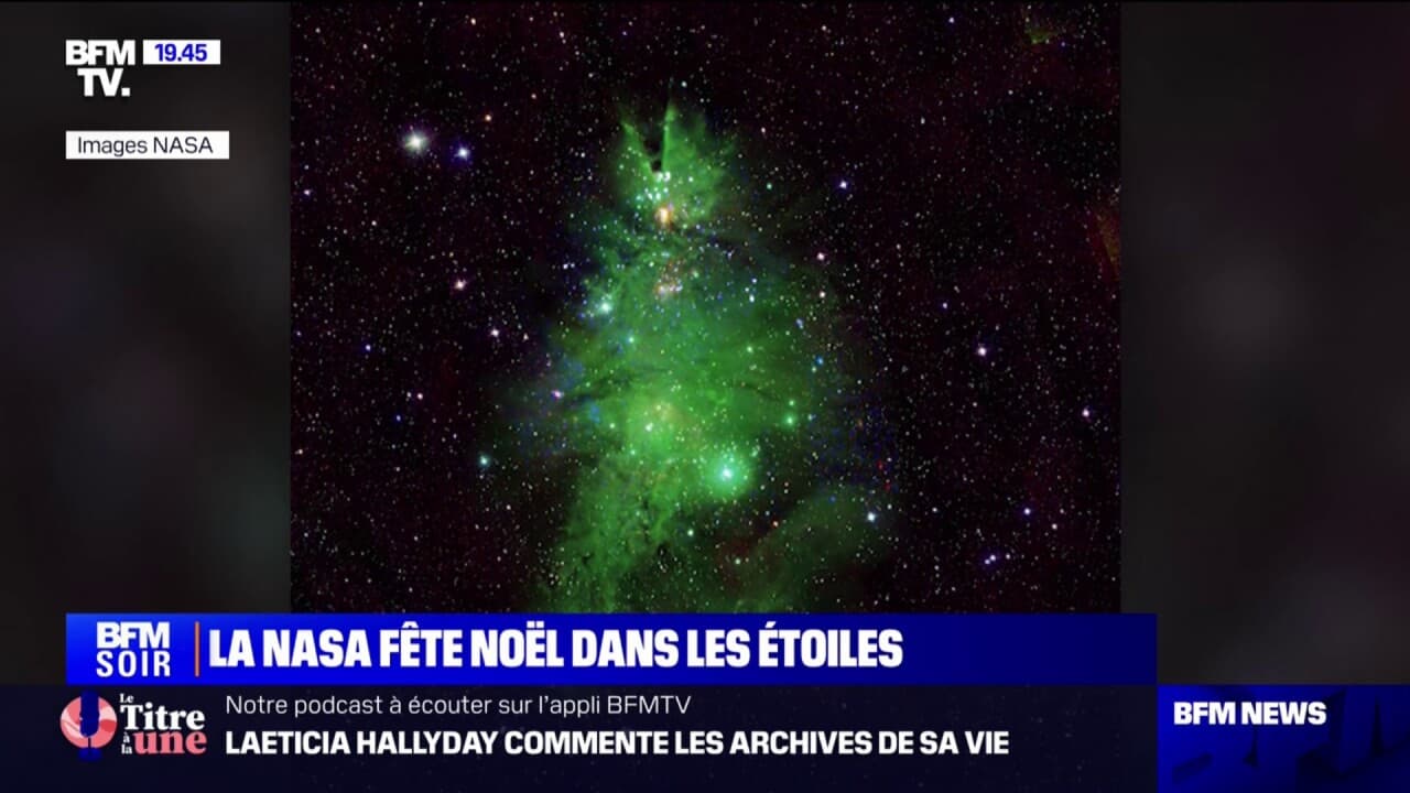 La Nasa fête Noël dans les étoiles en publiant une photo d'un amas de ...