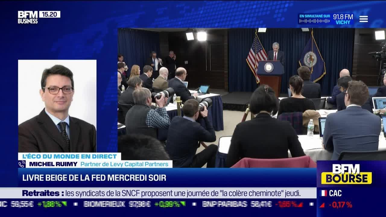 Michel Rumy (Levy Capital Partners) : Sortie du livre beige de la fed ...