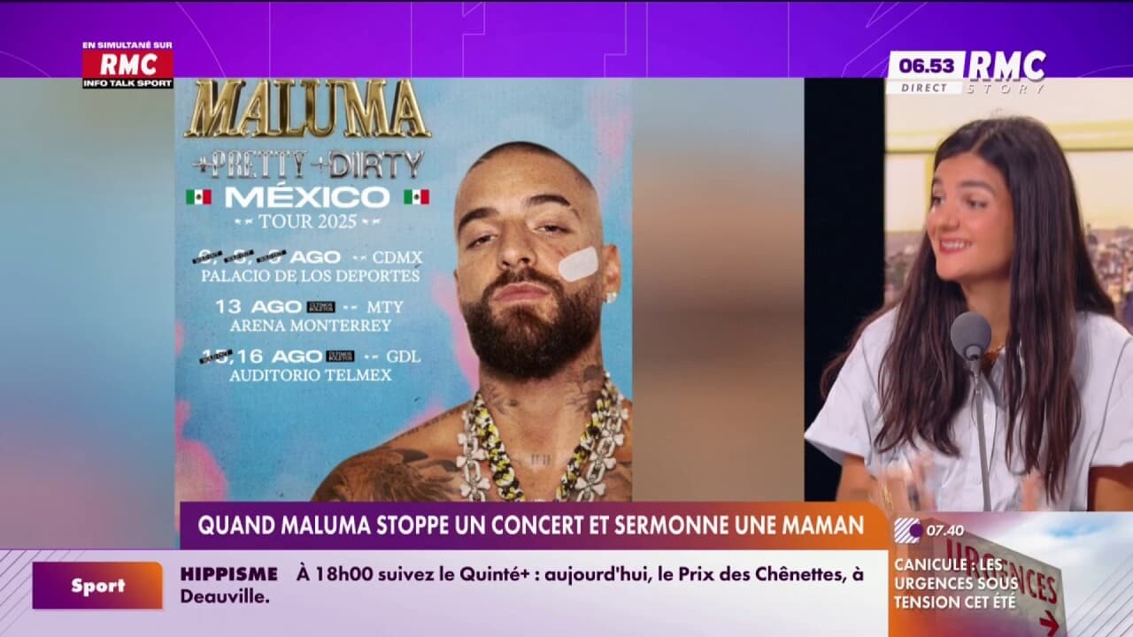 Quand le chanteur Maluma stoppe son concert pour protéger un bébé du bruit