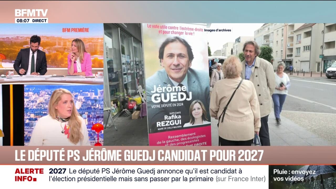 Le député PS Jérôme Guedj annonce sa candidature à l'élection ...