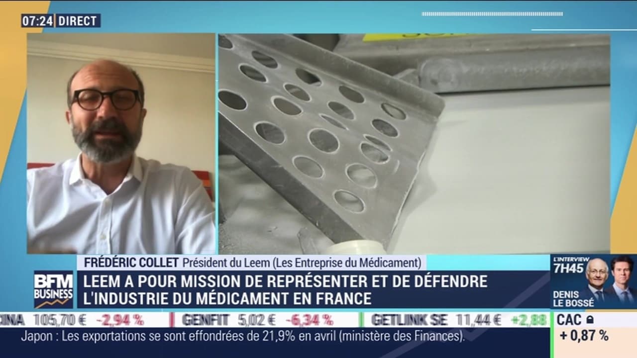 Frédéric Collet (Leem) : Quelle est la mission de Leem en France ? - 21/05