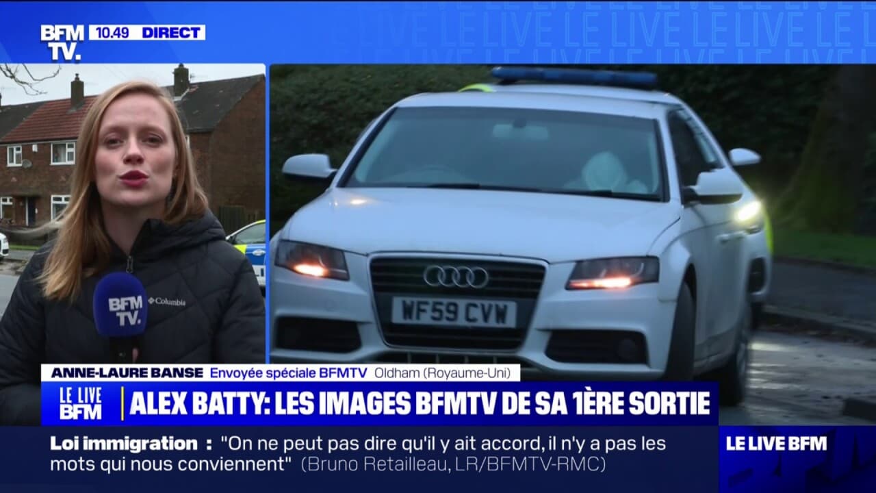 Alex Batty: les images de sa première sortie depuis son retour au ...