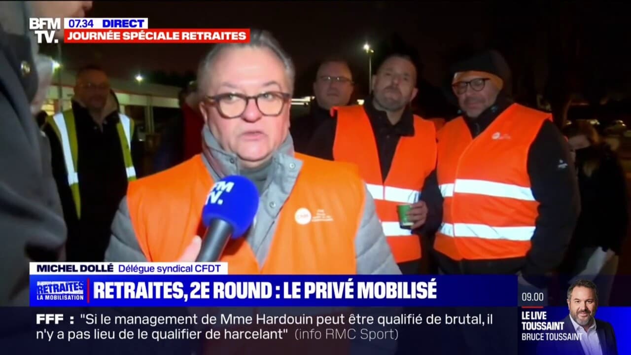 Réforme des retraites: dans le privé, 50% de grévistes dans cette ... Réforme des retraites: dans le privé, 50% de grévistes dans cette ...