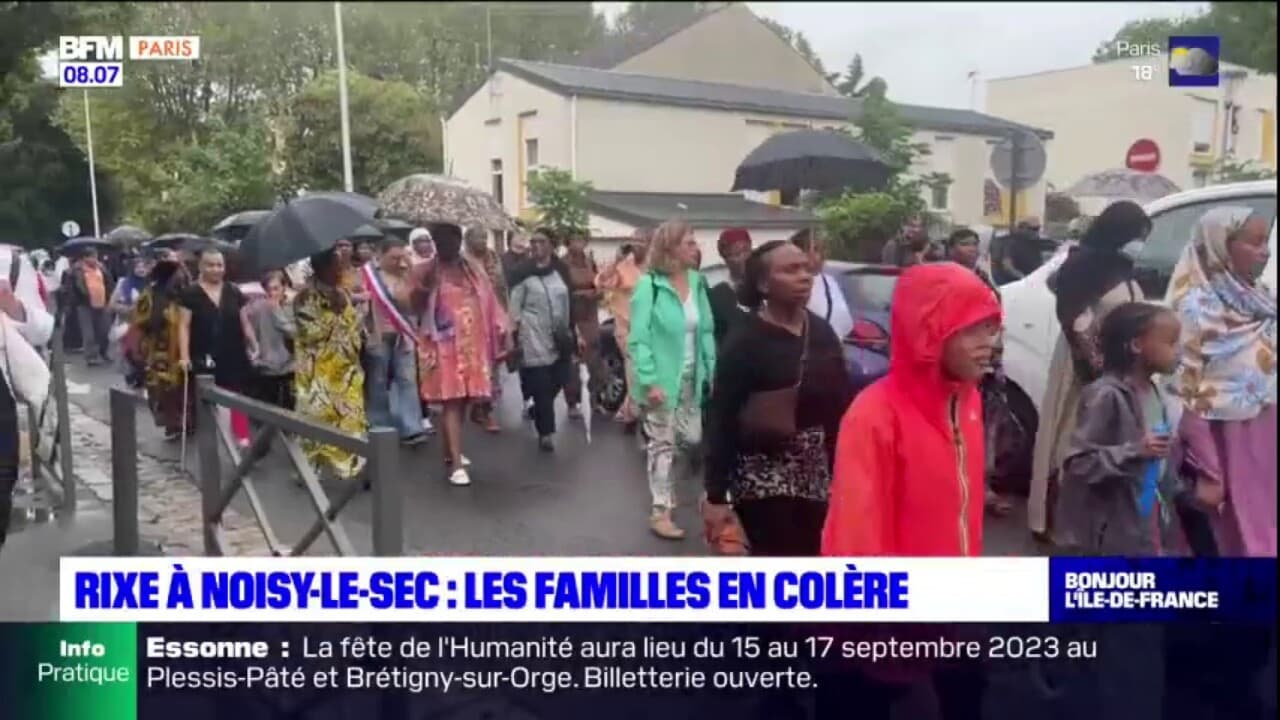 Rixe à Noisy-le-Sec: les familles en colère