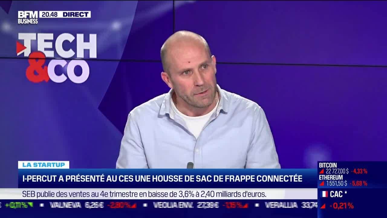 Olivier Huc (I-PERCUT) : I-PERCUT a présenté au CES une housse de sac ...