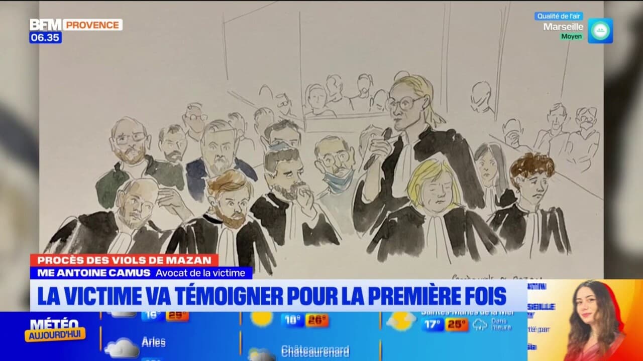 Procès des viols de Mazan: la victime va témoigner pour la première fois