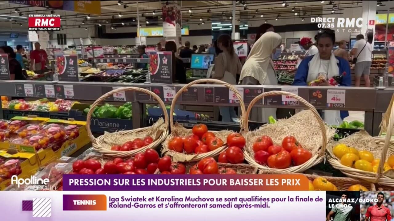Pression sur les industriels pour baisser les prix