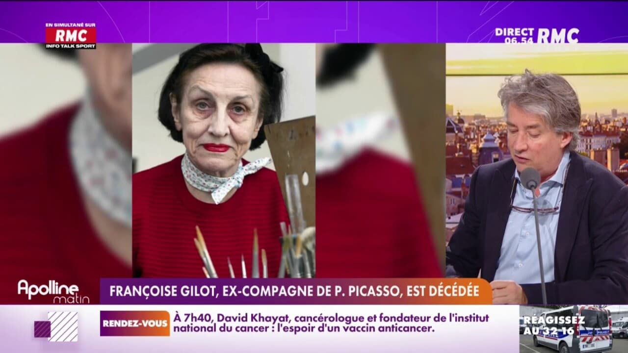 Portrait de Françoise Gilot, décédée hier à 101 ans