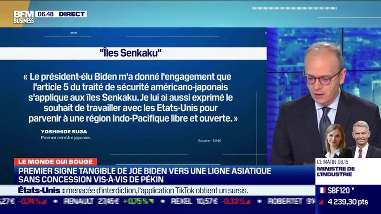 Benaouda Abdeddaïm : Premier signe tangible de Joe Biden vers une ligne ...