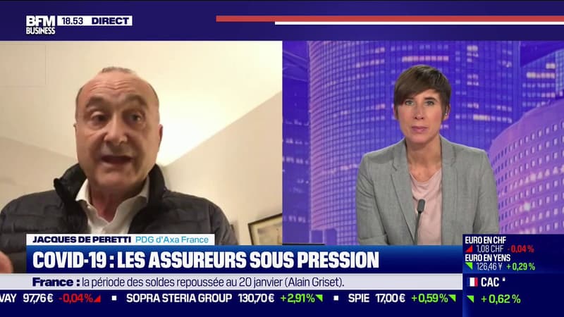 Jacques de Peretti, PDG d'Axa France: le gel des primes est "une piste ...