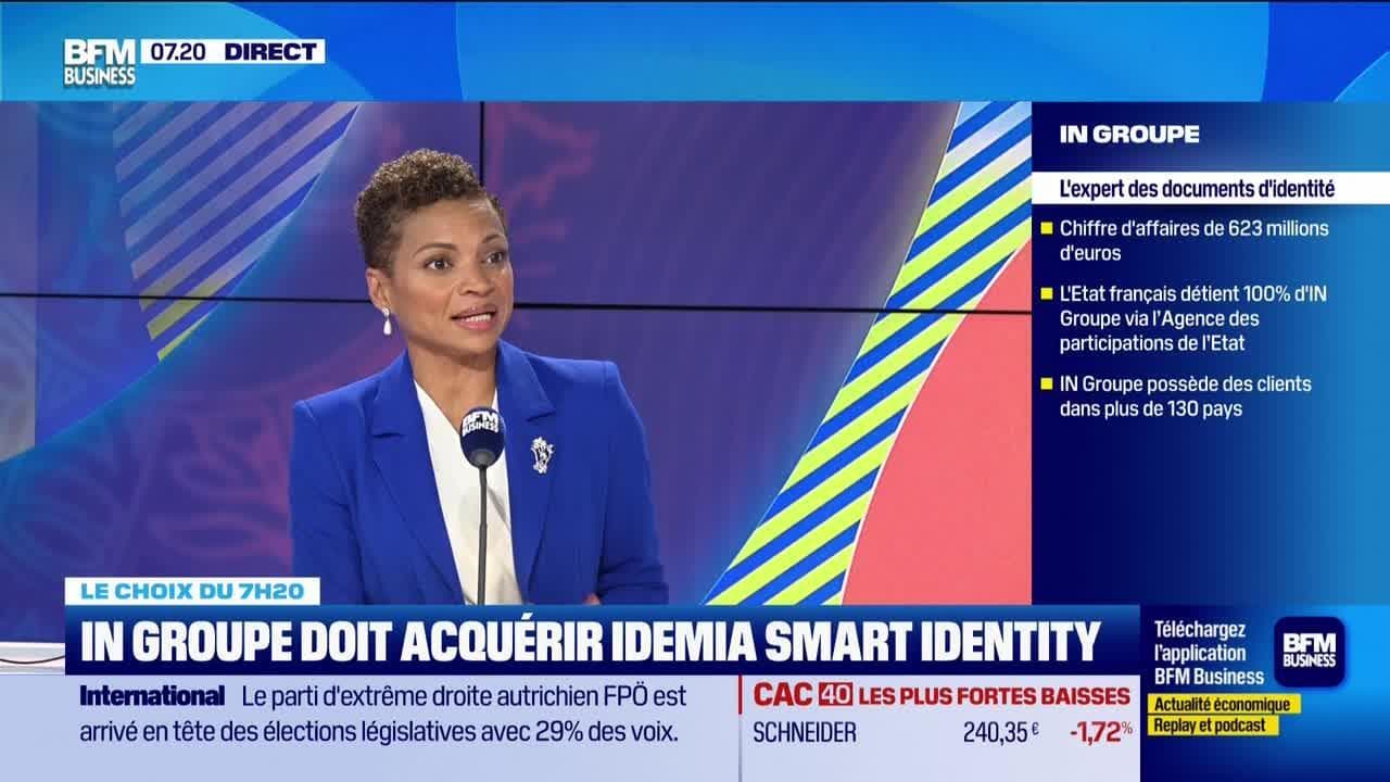 Le choix du 7.20 : IN Groupe doit acquérir Idemia Smart Identity - 30/09