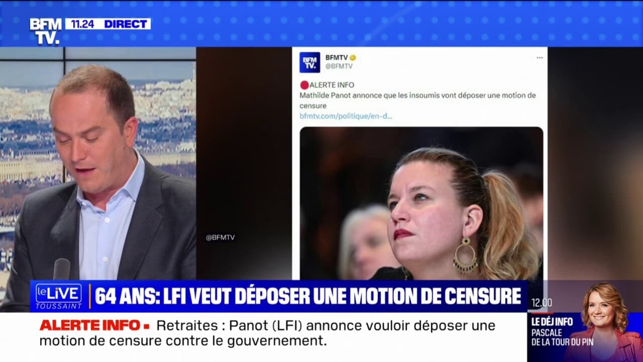 Réforme des retraites: Mathilde Panot annonce le dépôt d'une nouvelle ...