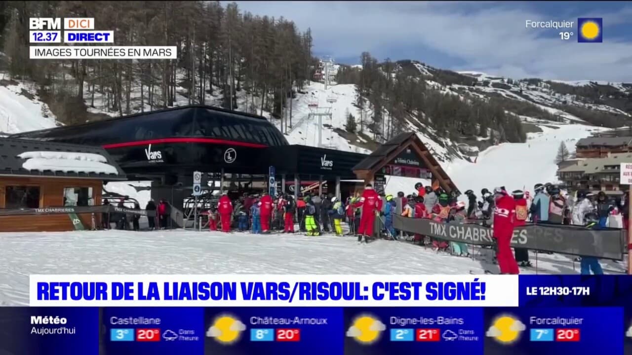 Retour de la liaison Vars/Risoul: c'est signé