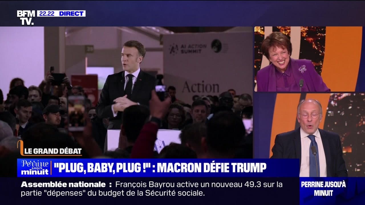 « Plug, baby, plug ! » : Macron défie Trump - 10/02