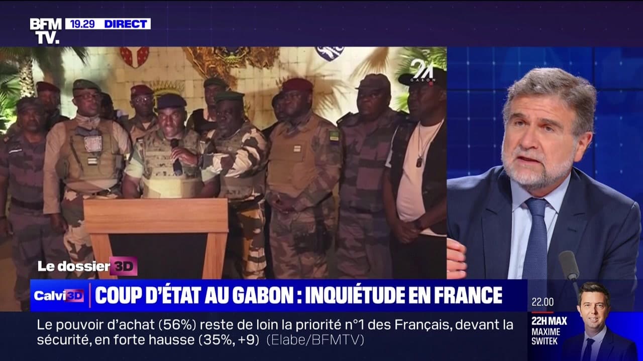 Coup d'État au Gabon : inquiétude en France - 30/08