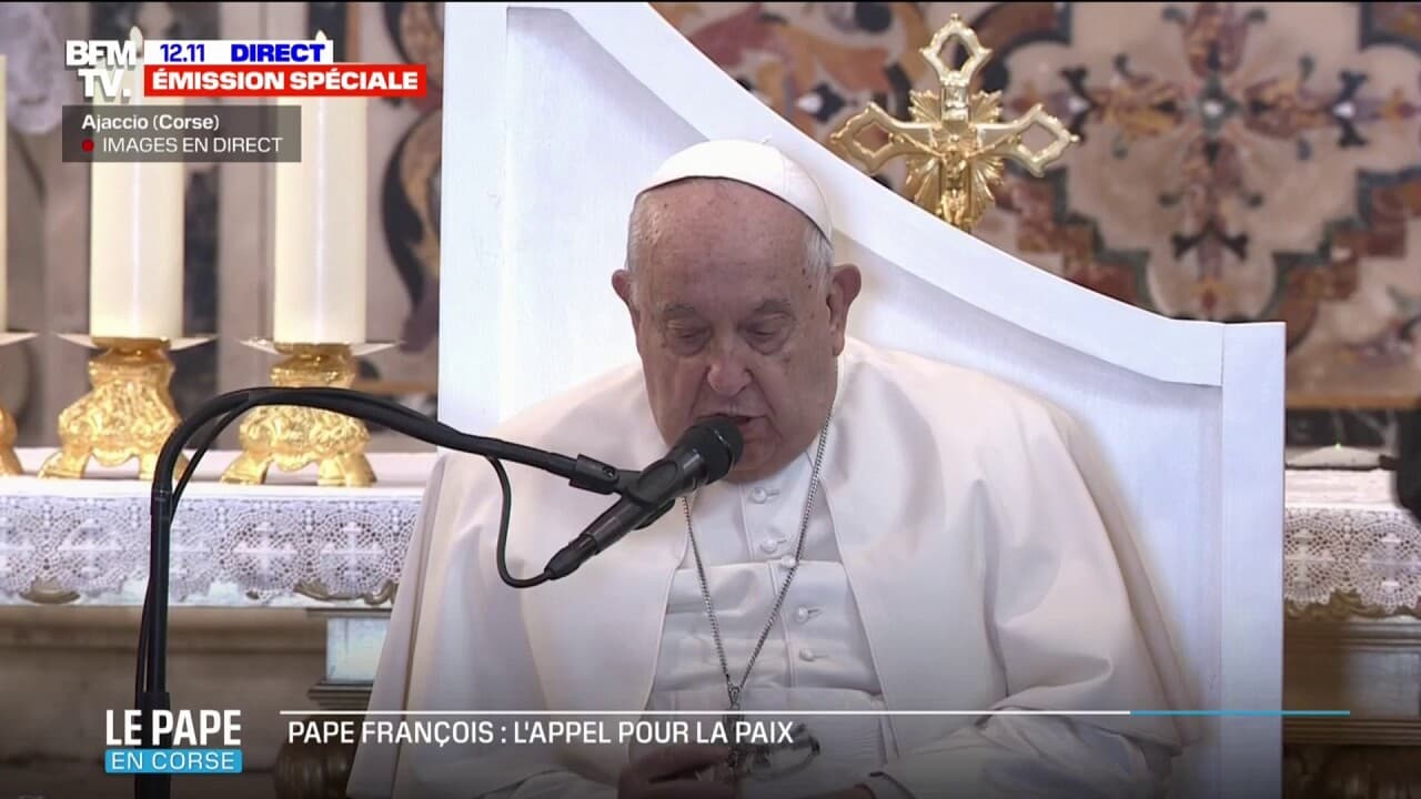 Corse: "Prions pour les victimes du cyclone", déclare le pape François ...