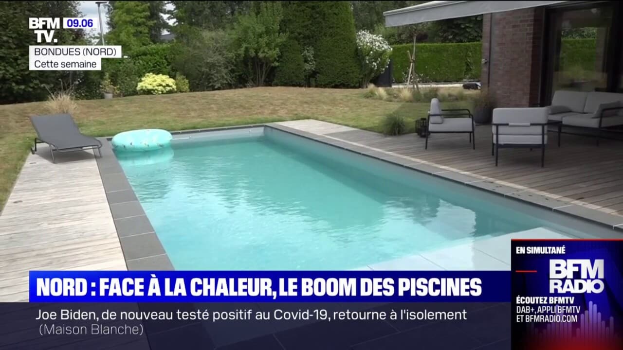 Avec les fortes chaleurs, le boom des constructions de piscines dans le ...