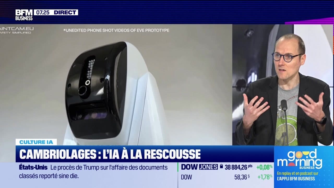 Culture IA : Cambriolages, l'IA à la rescousse, par Anthony Morel - 08/05